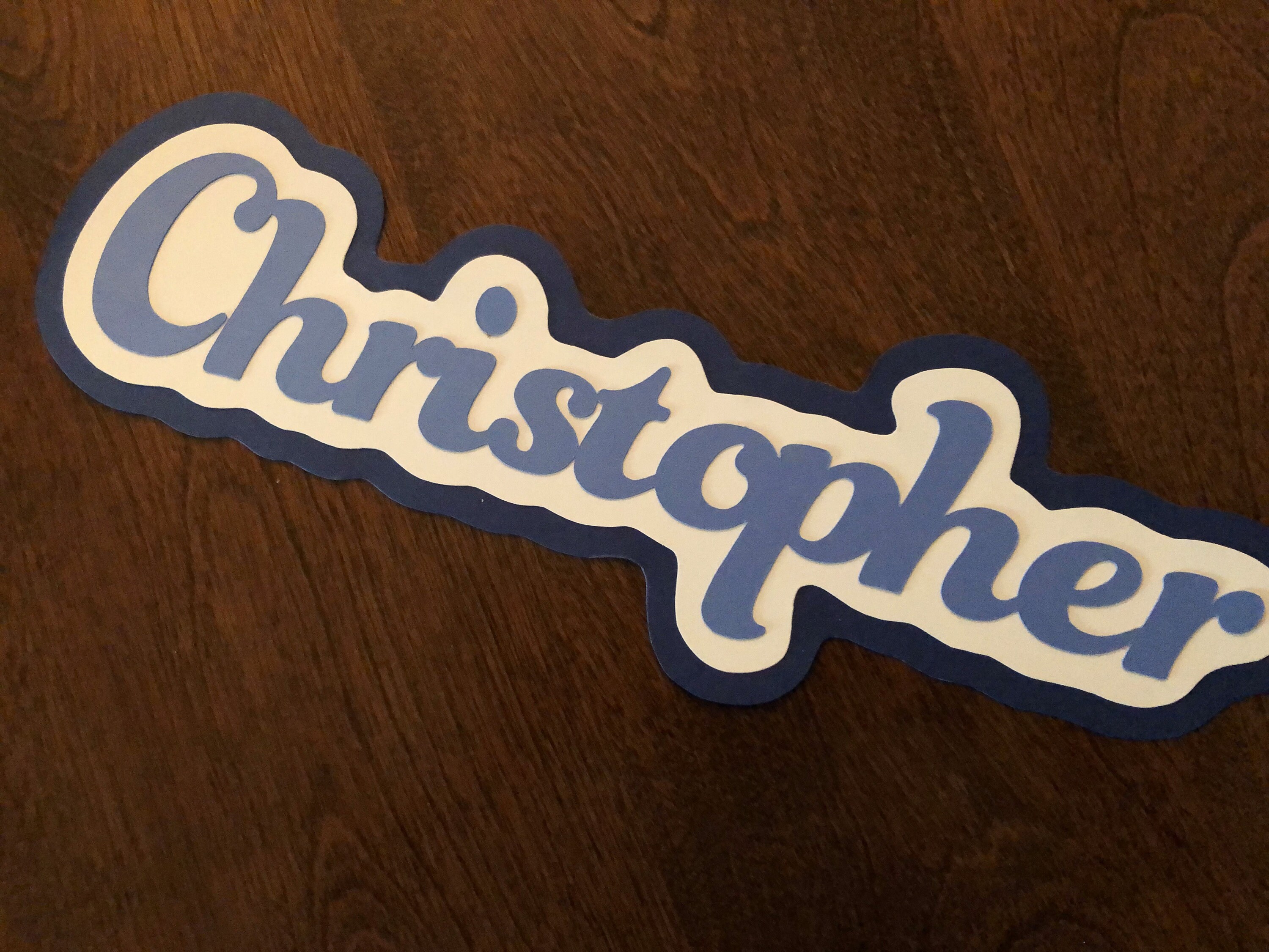 Personalized Name Title/sign for Party Wall Door or Table - Etsy Canada