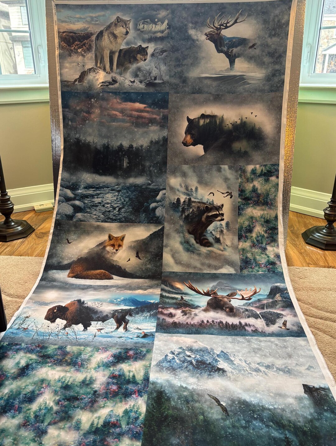 Gigantic Nature Quilting Panel | Outdoor Quilting Panel | Cotton ...