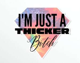 Fat Girl Sticker - Etsy