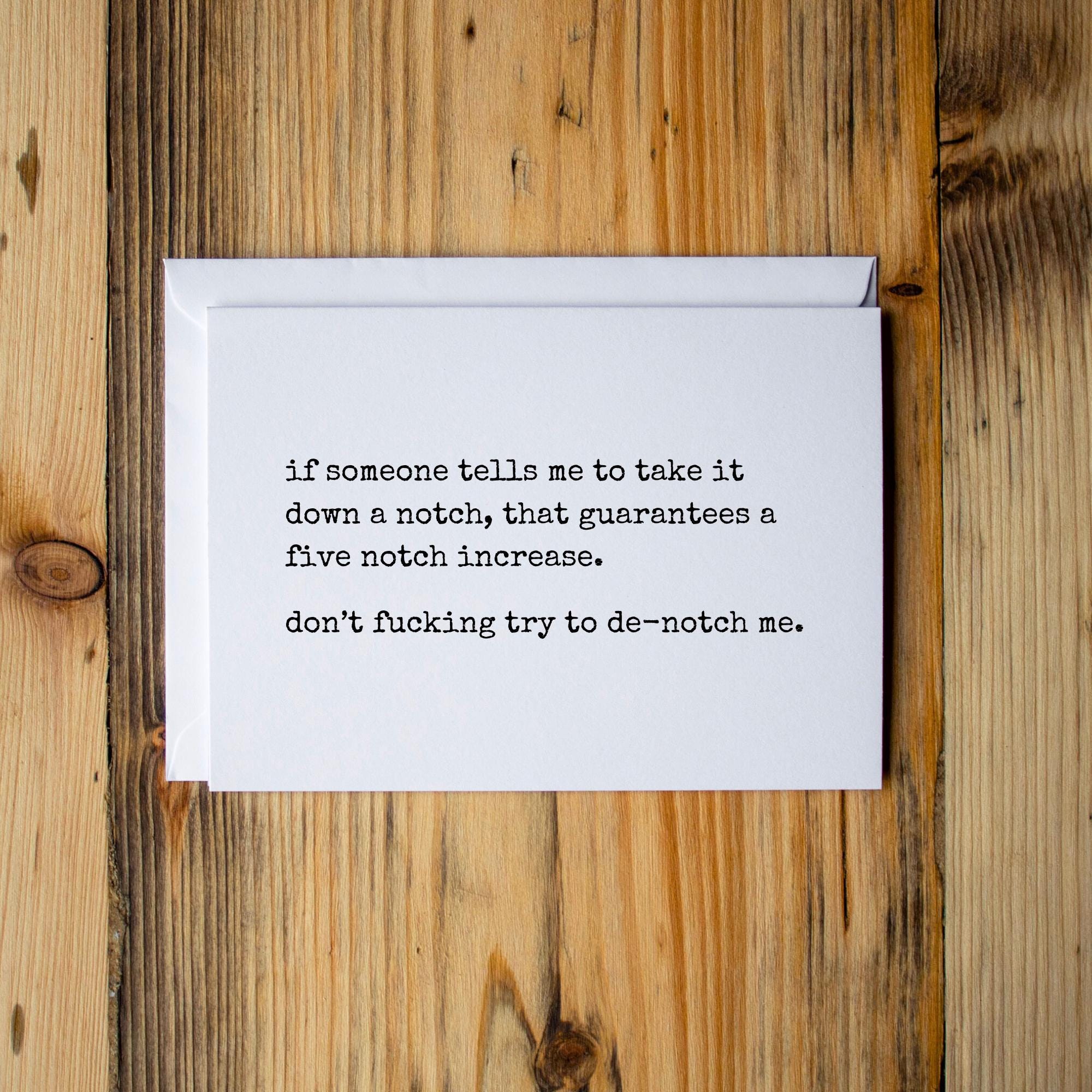 Funny Card, Funny Birthday Card, Just Because Card, Thinking of You ...
