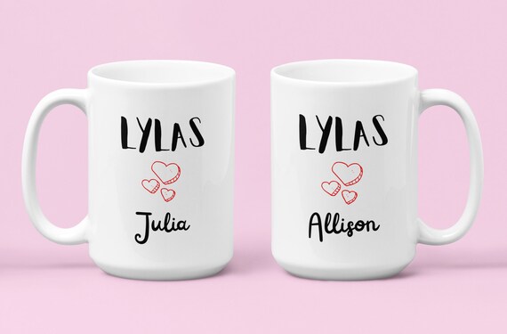 Custom Mug 4 Friends LYLAS Mug Best Friend Mug | Etsy