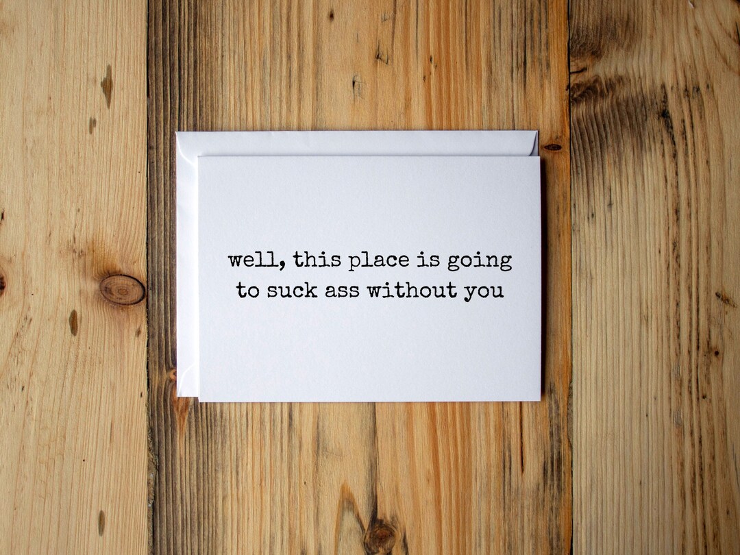 Co Worker Leaving Card, Friend Moving Card, Friend Moving Away ...