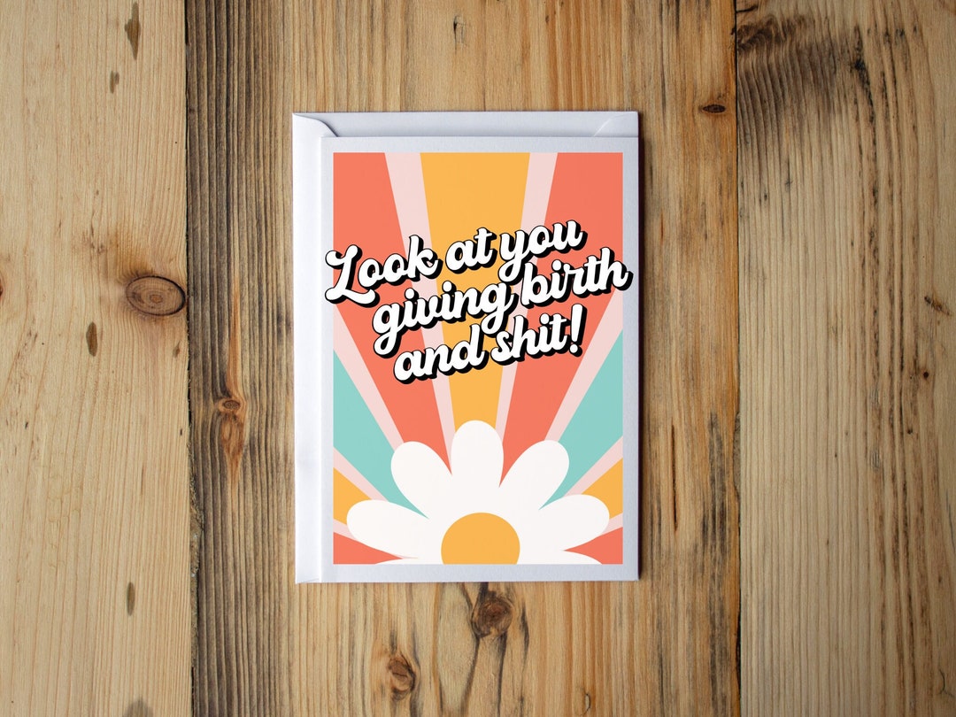 New Baby Card, New Mom Card, Congratulations Baby Card, Congrats ...