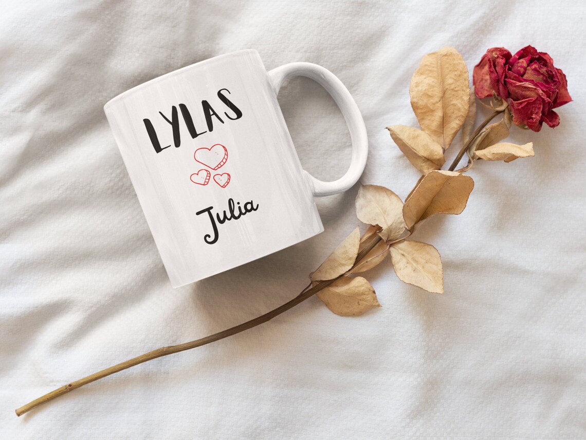 Custom Mug 4 Friends LYLAS Mug Best Friend Mug | Etsy