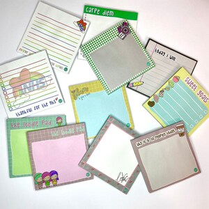 Today I Am Grateful For: Sticky Note Pad - Etsy
