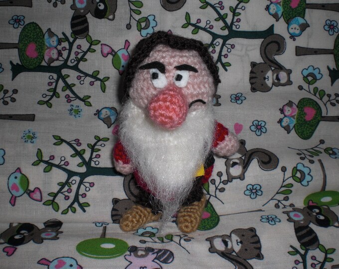 Grumpy Amigurumi Crochet Pattern From 7 Dwarfs - Etsy