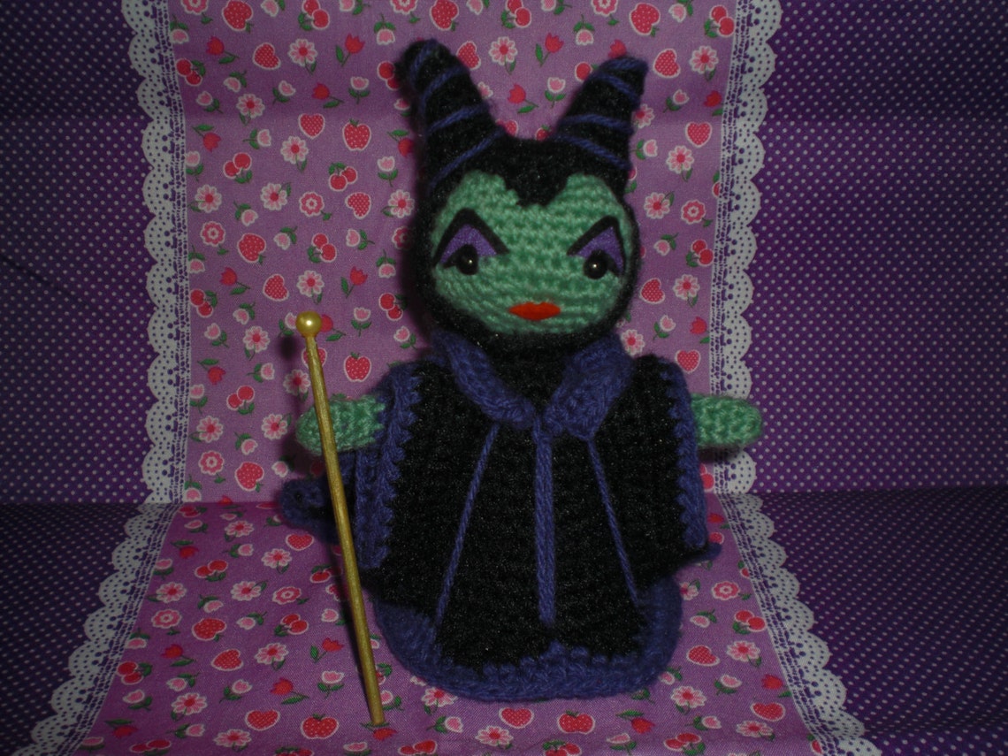 Maleficent Amigurumi Pattern PDF - Etsy