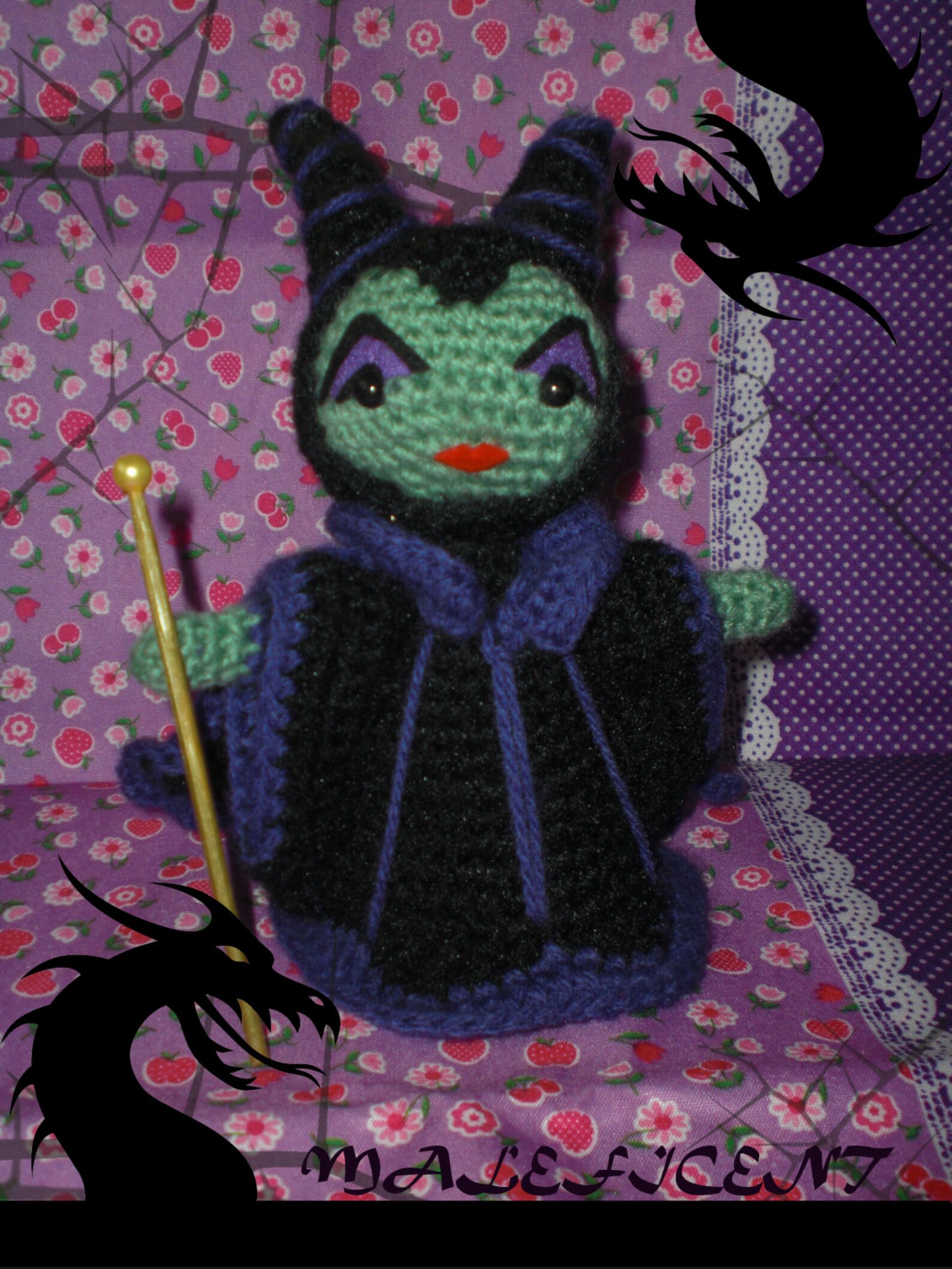 Maleficent Amigurumi Pattern PDF - Etsy