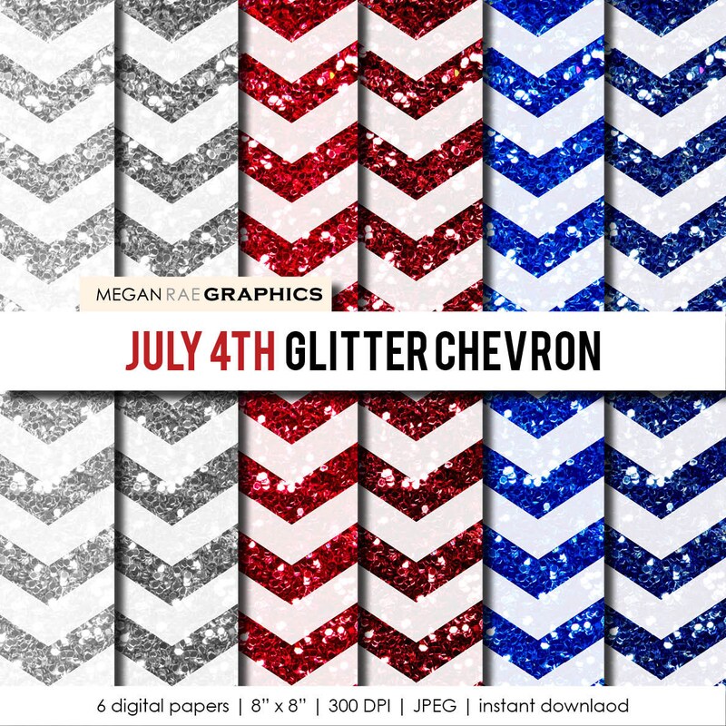 Glitter Chevron - Etsy
