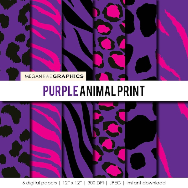 Zebra Digital Paper - Etsy