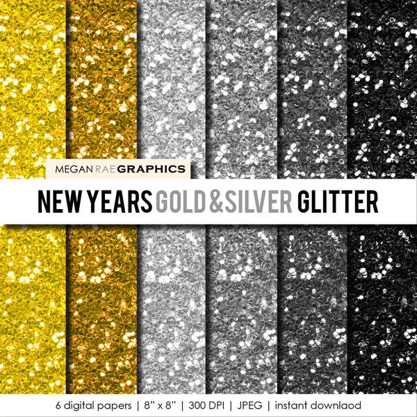 Gold Glitter Paper - Etsy