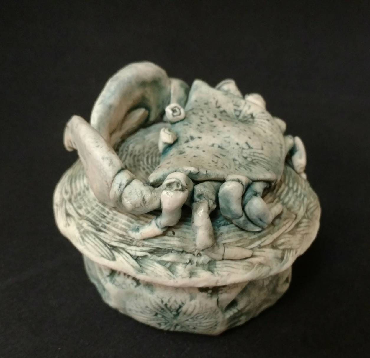 Porcelain Box With Crab on the Top. - Etsy