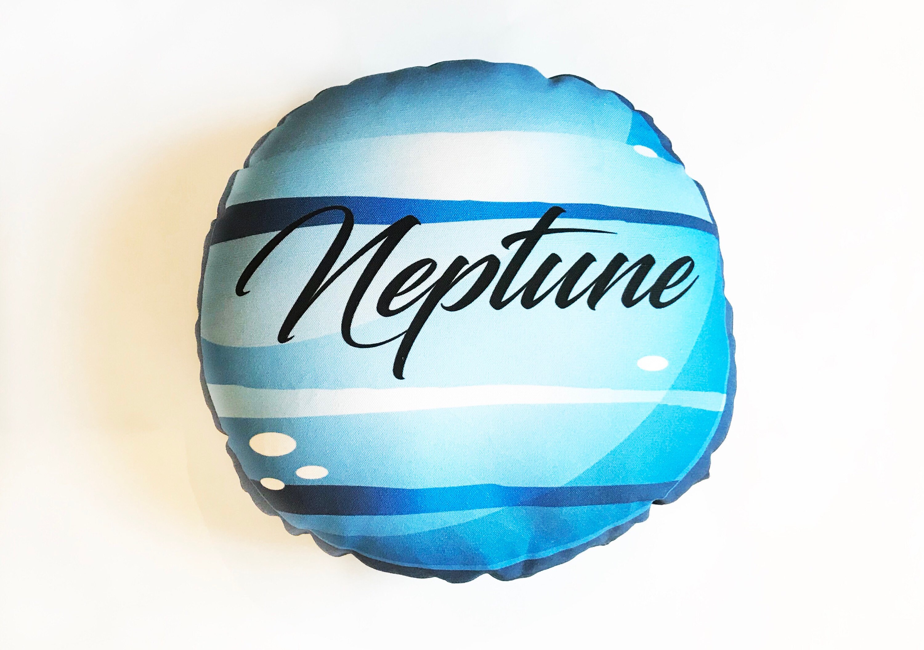 Planet Pillow Space Theme Kids Decor Neptune - Etsy