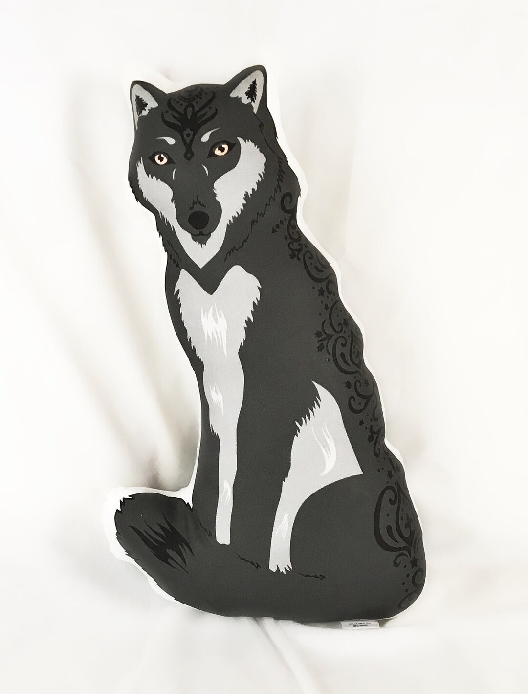 Wolf Doll/pillow Black Wolf Rayne Redwolf - Etsy
