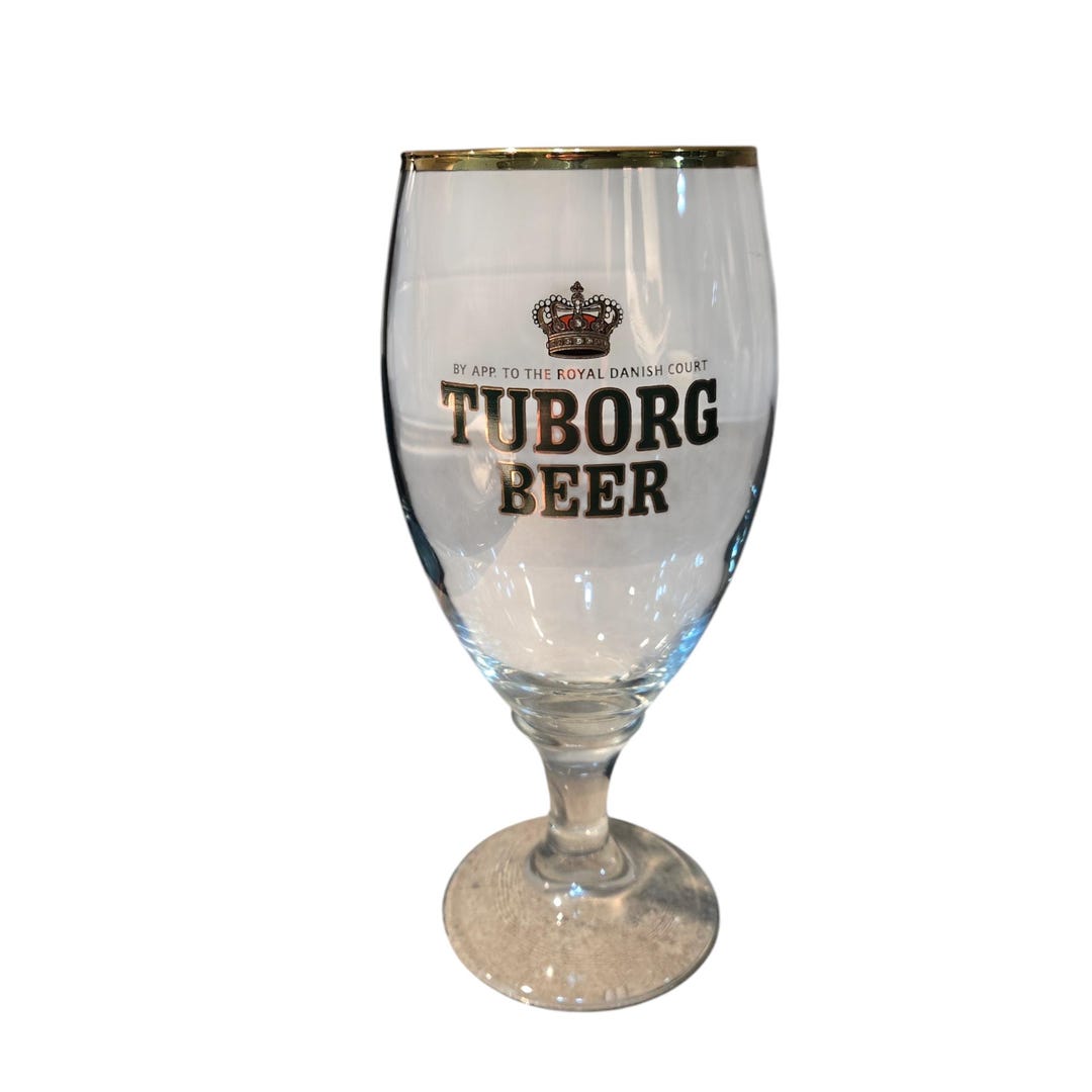 Tuborg Beer Glass Beer Goblet 20 Oz - Etsy