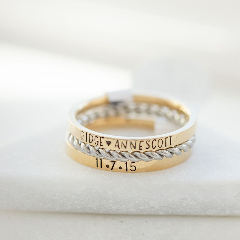 Personalized Ring - Etsy