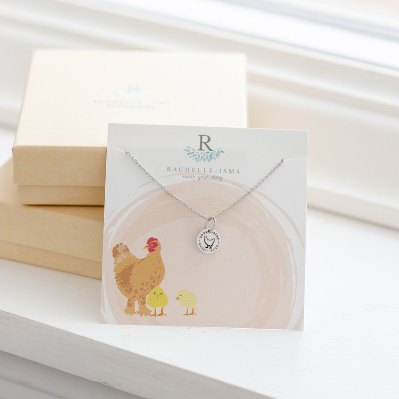 Chicken Necklace - Etsy