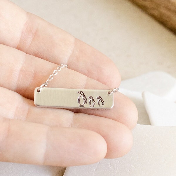 Penguin Necklace - Etsy