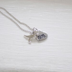 1 T-rex Jewelry Silver Dinosaur Necklace Gift for Mom Dinosaur Mother ...