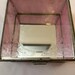 Pink Stained Glass Display Box Jewelry Holder Vanity Decor Piece - Etsy