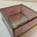 Pink Stained Glass Display Box Jewelry Holder Vanity Decor Piece - Etsy