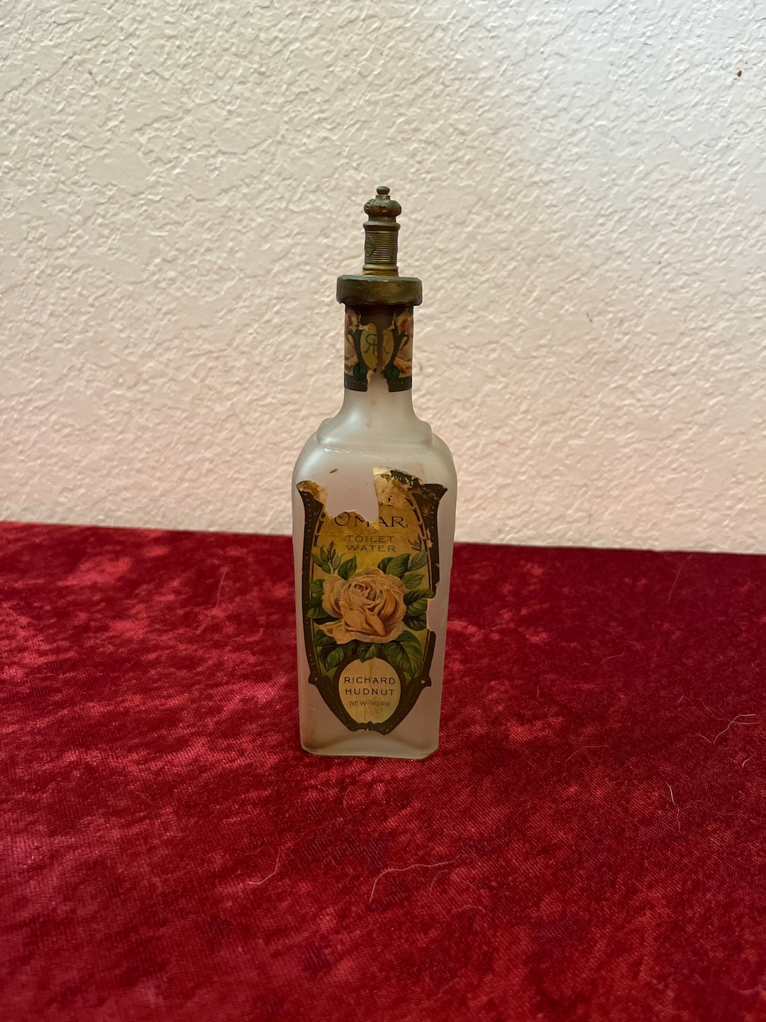 Victorian Richard Hudnut Rose of Omar Perfume Bottle - Etsy