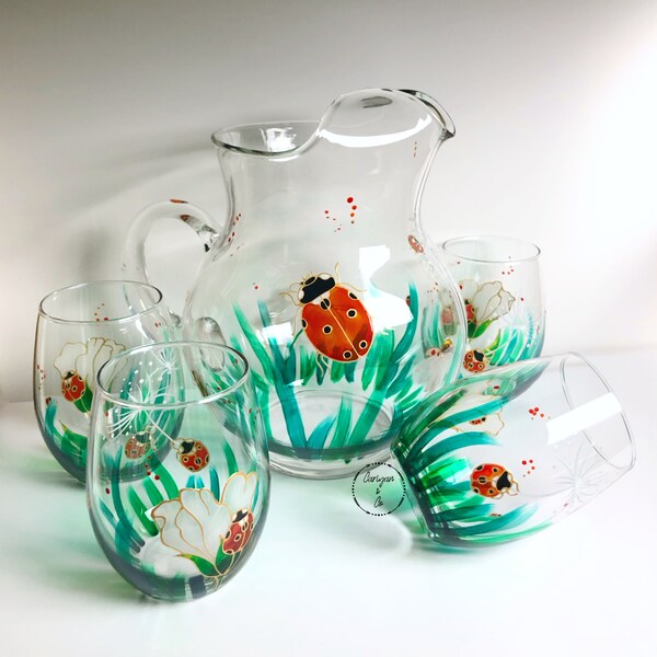 Painted Ladybug - Etsy