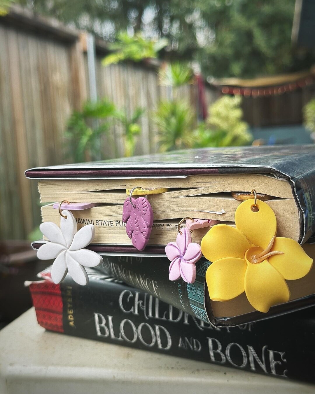 Flower Bookmarks. Hawaiian Theme. Tropical Inspired. Minimalist ...