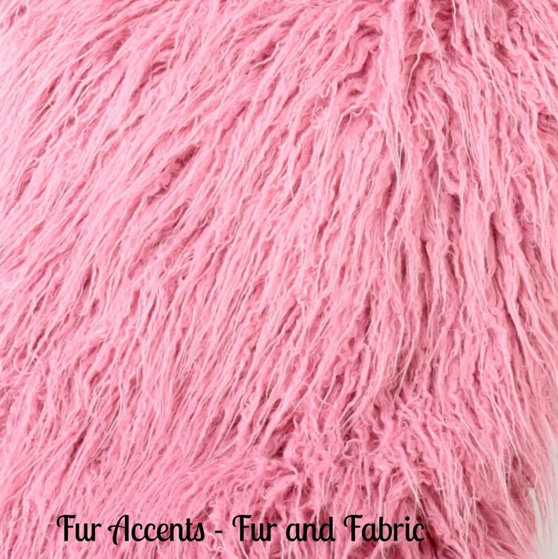 Luxurious Faux Fur Throw Blanket Raspberry Mauve Pink | Etsy