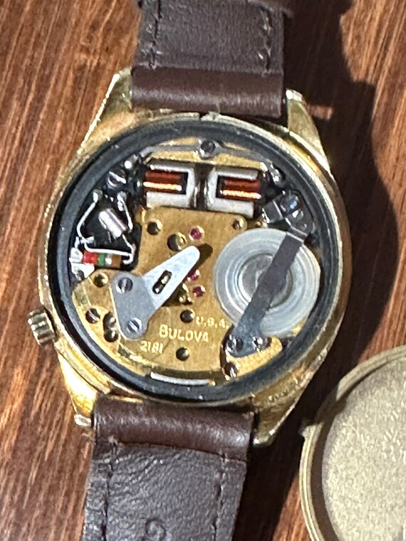 1970 Bulova Accutron Tuning Fork 2181 Gold Filled RAR… - Gem