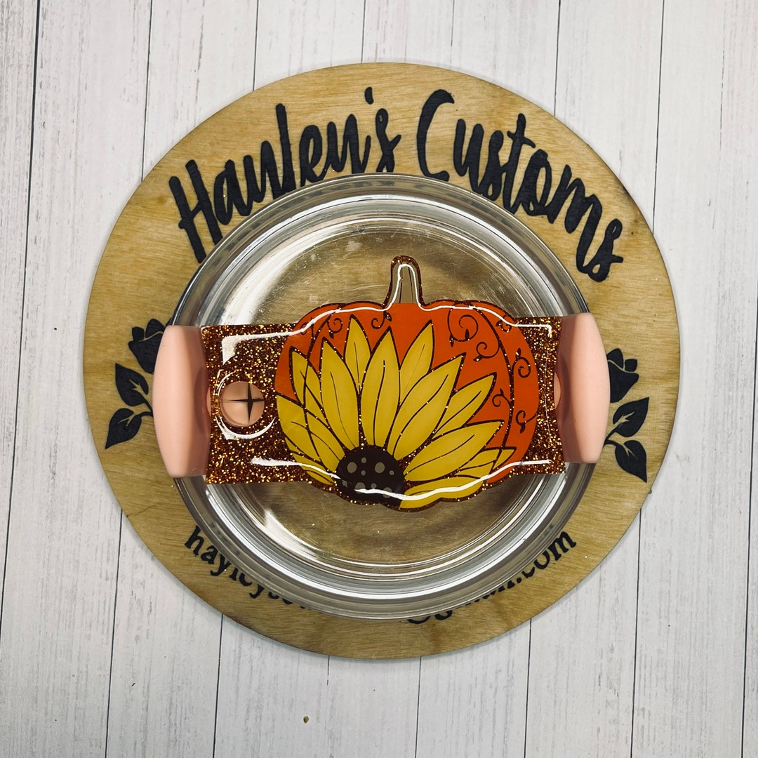 Pumpkins Stanley Topper, Sunflower Tumbler Topper, Sunflower Pumpkin ...