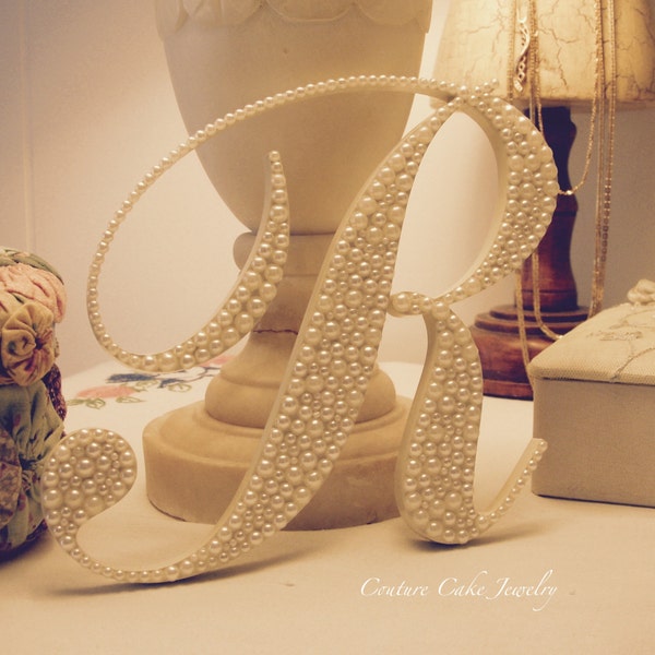 Pearl Cake Topper - Etsy
