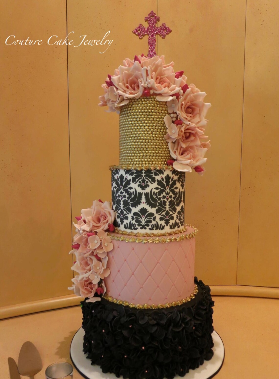 Cross Cake Topper Victorian Style - Etsy