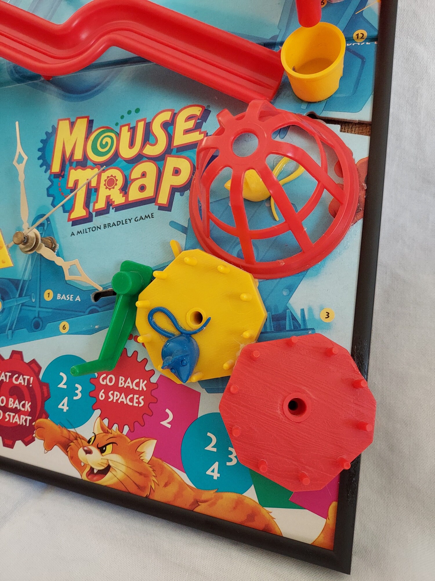 Mouse Trap Clock Decorative Wall Clock Vintage Gameboard One of a Kind ...