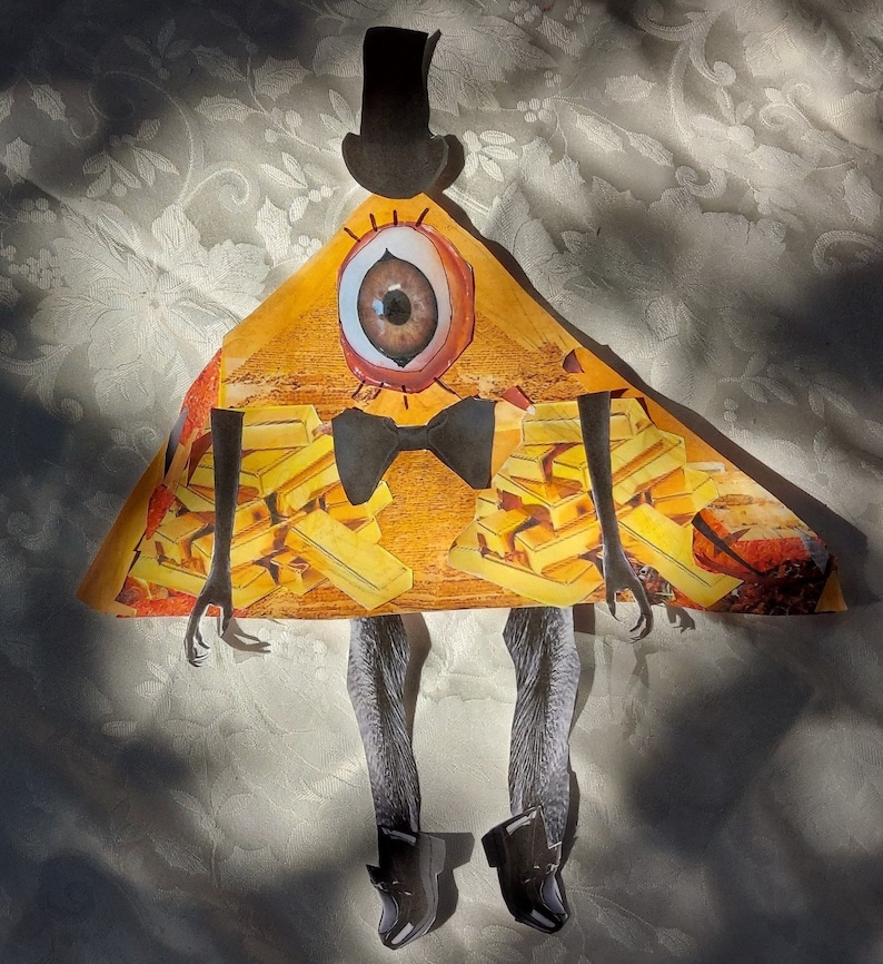 Bill Cipher Sticker Photo Realistic Glossy Self Adhesive Sticker - Etsy