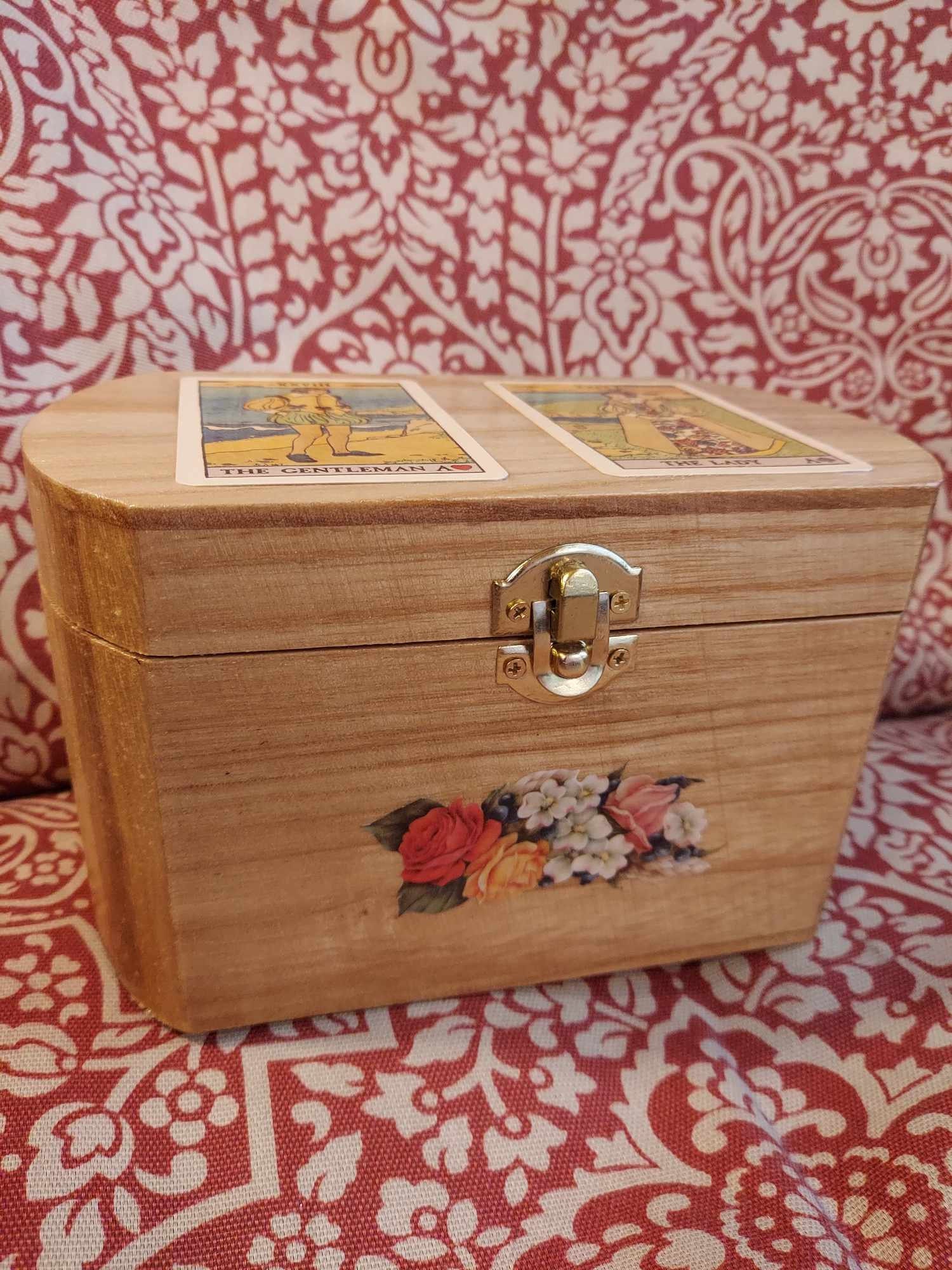 Lenormand Wedding Box Romantic Gift Box Lady Gentleman and - Etsy UK