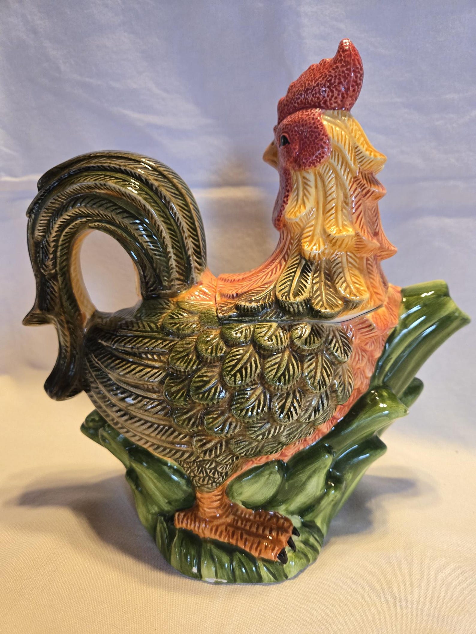 Rooster Tea Pot Ceramic Vintage Teapot 1980s Kitchenware - Etsy