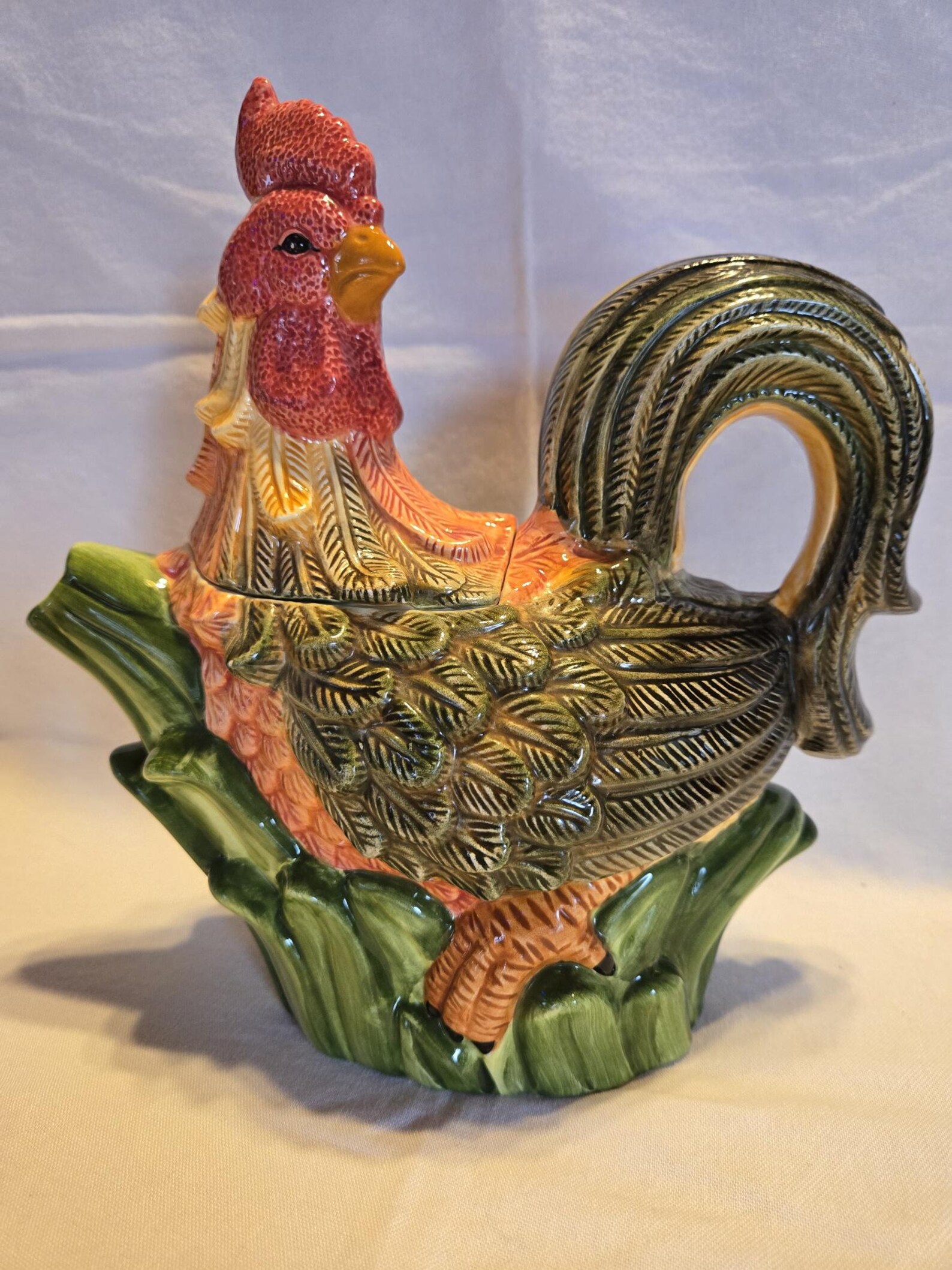 Rooster Tea Pot Ceramic Vintage Teapot 1980s Kitchenware - Etsy