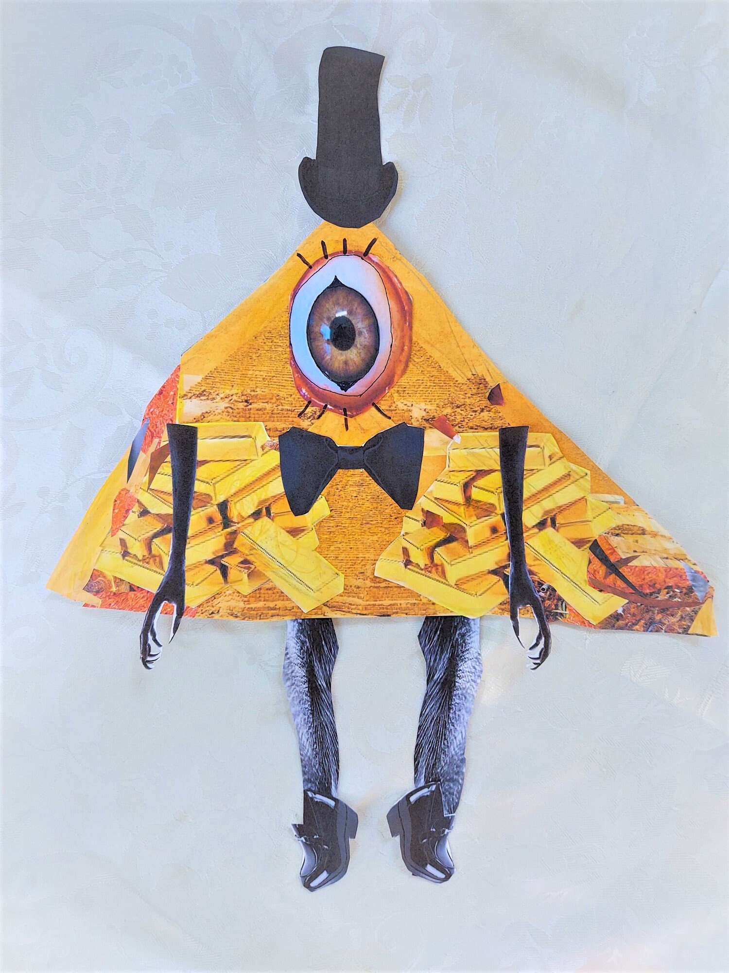 Bill Cipher Sticker Photo Realistic Glossy Self Adhesive Sticker - Etsy