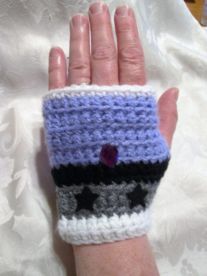 Steven Universe Crystal Gems Fingerless Gloves Mix and Match - Etsy