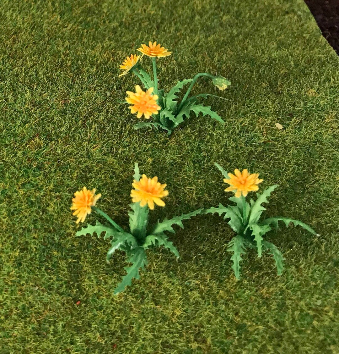 Dandelions - 1:12 Scale - Etsy