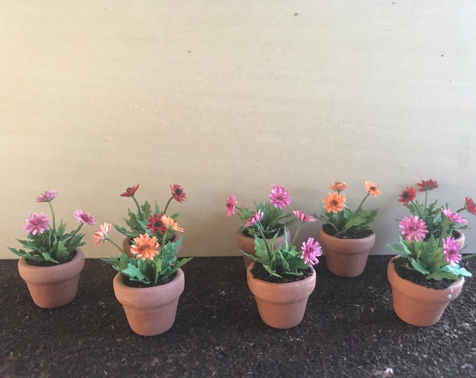 Gerbera Daisies, Miniature - 1:12 Scale - Etsy