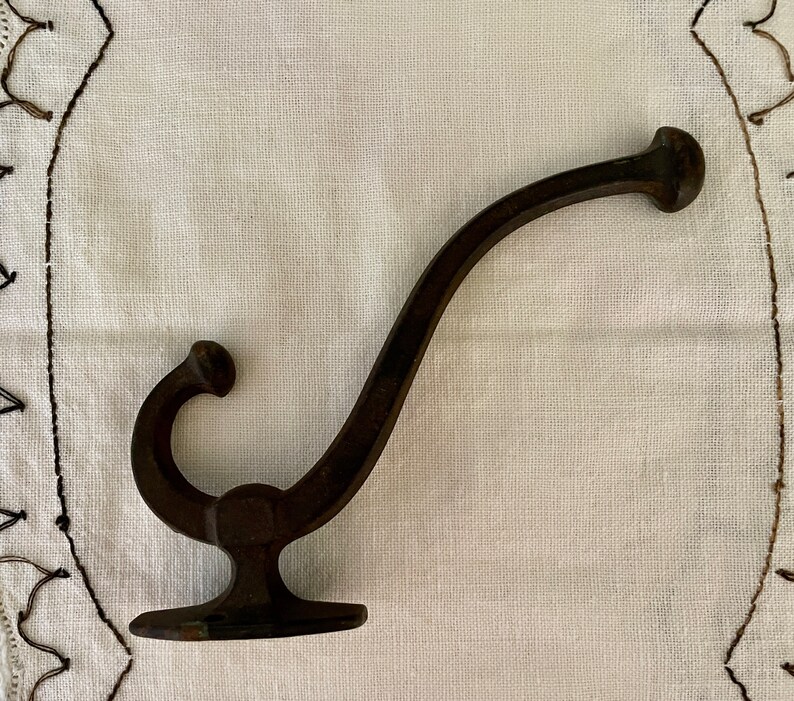 Antique Large Cast Iron Horse Harness Hook - Etsy