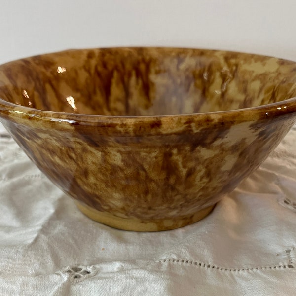 Antique Yellow Ware Bowls - Etsy