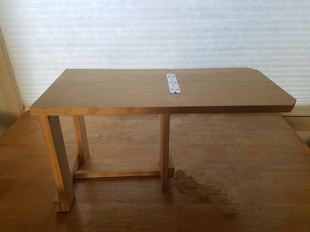DIY Plans -- Folding Portable Standing Desk for Laptop Computers - Etsy