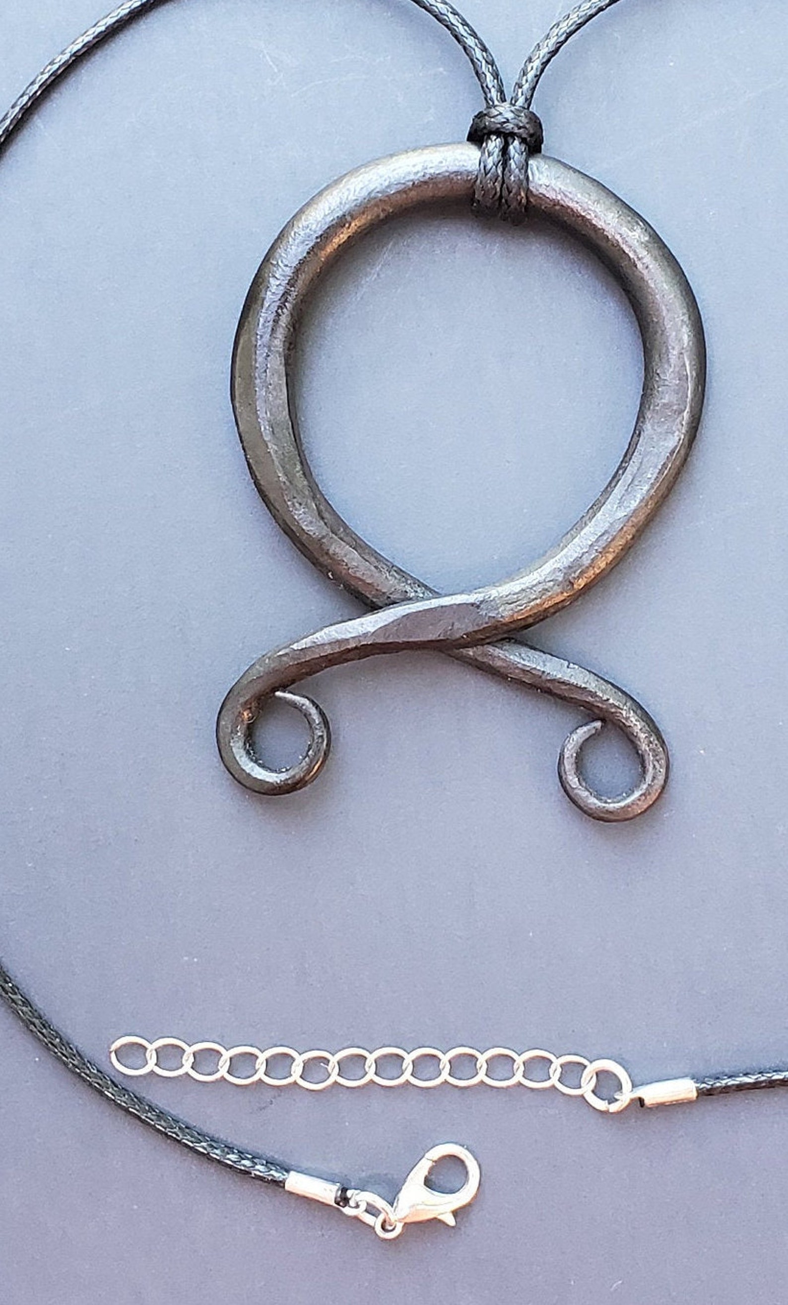 Troll Cross Trollkors Necklace Blacksmith Made Viking Jewelry - Etsy