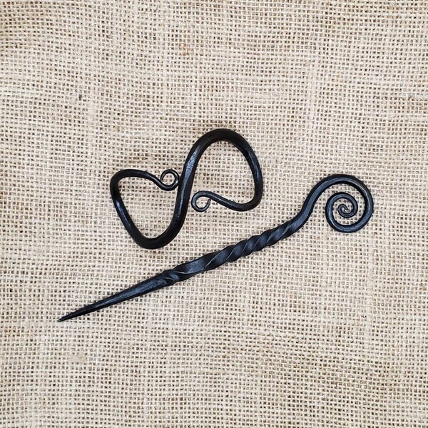 Forged Hair Stick Etsy