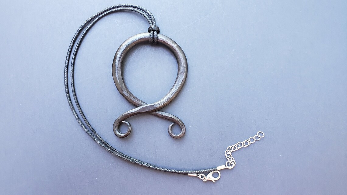 Troll Cross Trollkors Necklace Blacksmith Made Viking Jewelry - Etsy