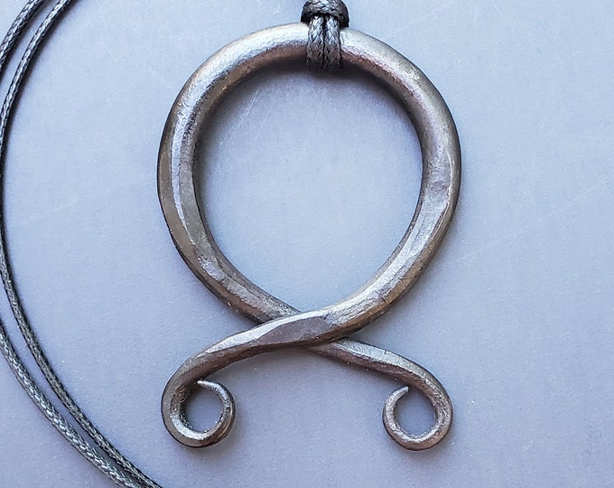 Troll Cross Trollkors Necklace Blacksmith Made Viking Jewelry - Etsy