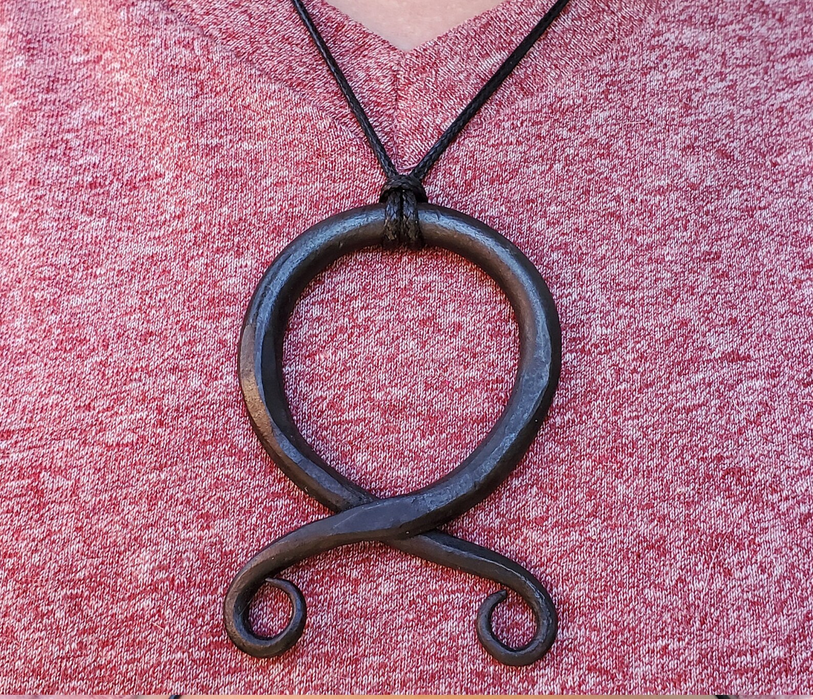 Troll Cross Trollkors Necklace Blacksmith Made Viking Jewelry - Etsy